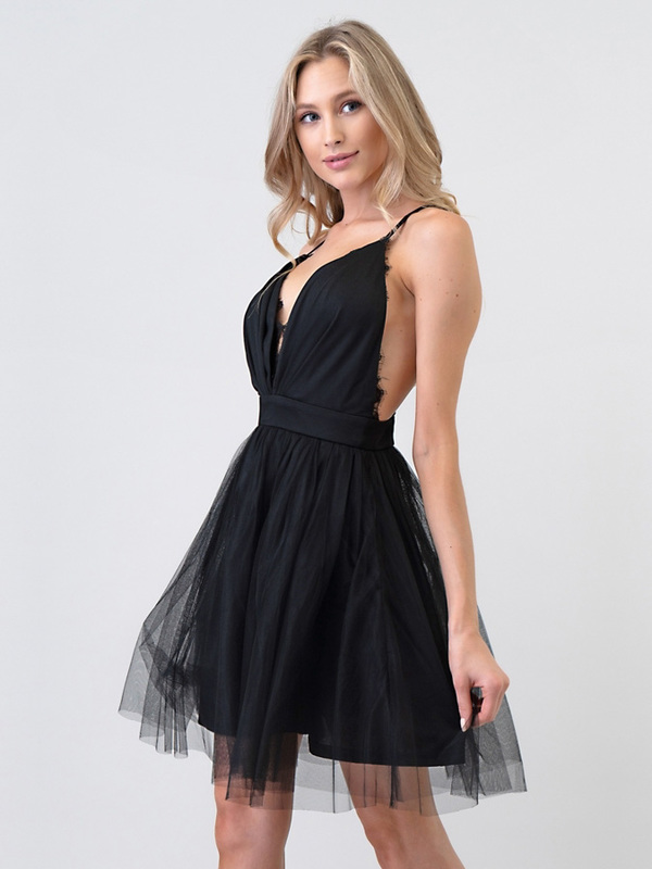 Cocktailkleid Ellie Schwarz kaufen| VIVIRY Kleider